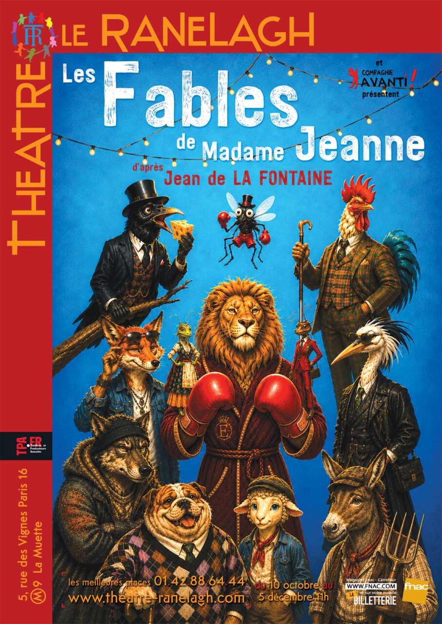 Les Fables de Madame Jeanne - Théâtre Le Ranelagh Paris